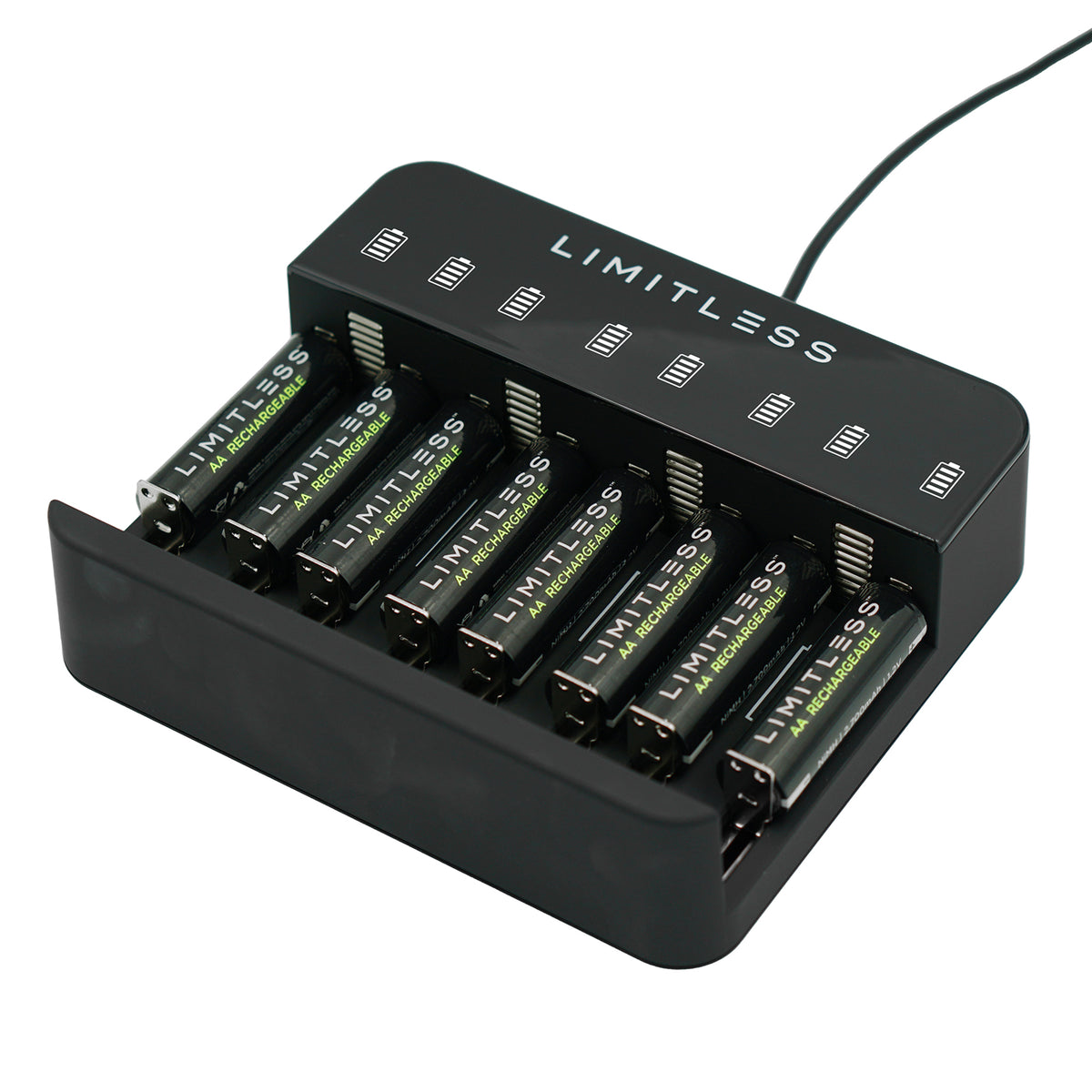 Limitless Universal NiMH Battery Charging System With Rechargeable Bat ...