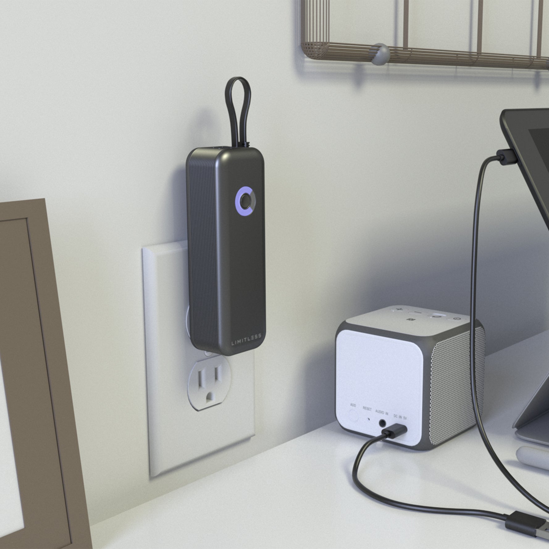 5,000mAh GaN AC Charger & Power Bank– Limitless Innovations