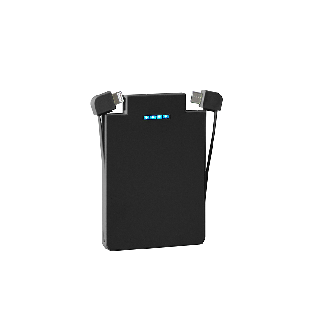 CreditCharge Universal Power Bank w/Built-In Charging Cables– Limitless ...