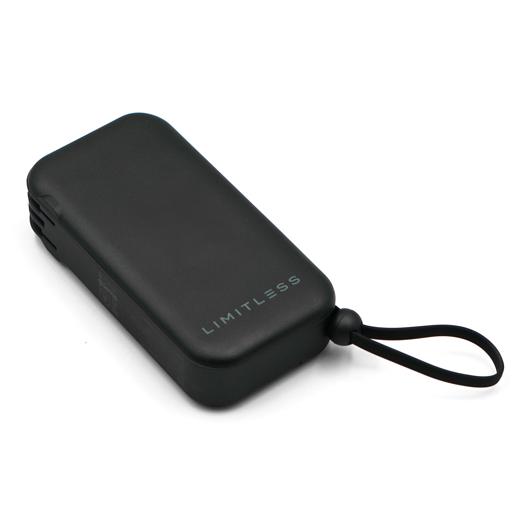 Ultimate Mini 10,000mAh Portable Power Bank with Built-In Cables & Ret ...