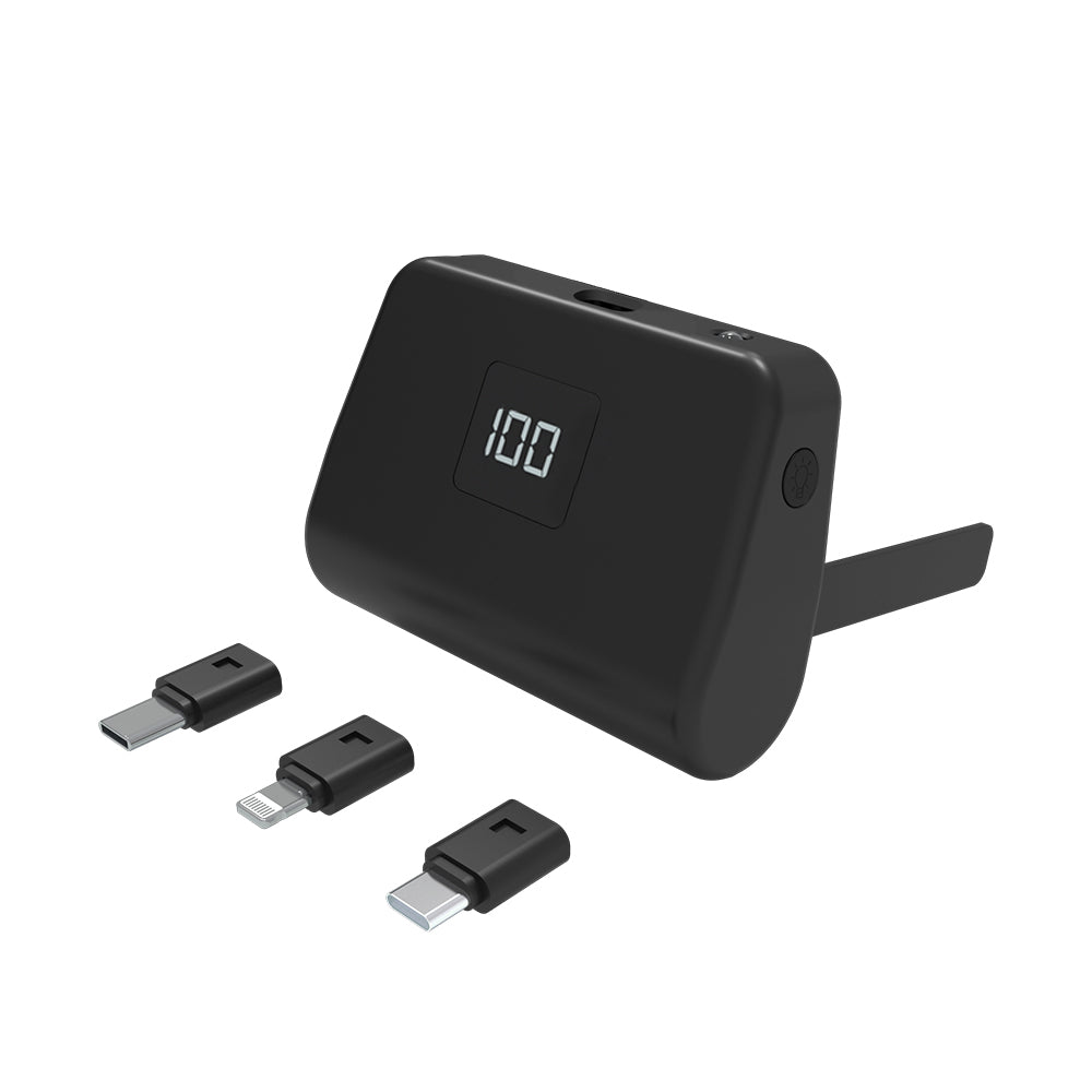 TotalBoost Mini Pro 5,000mAh Universal Power Bank With Interchangeable ...