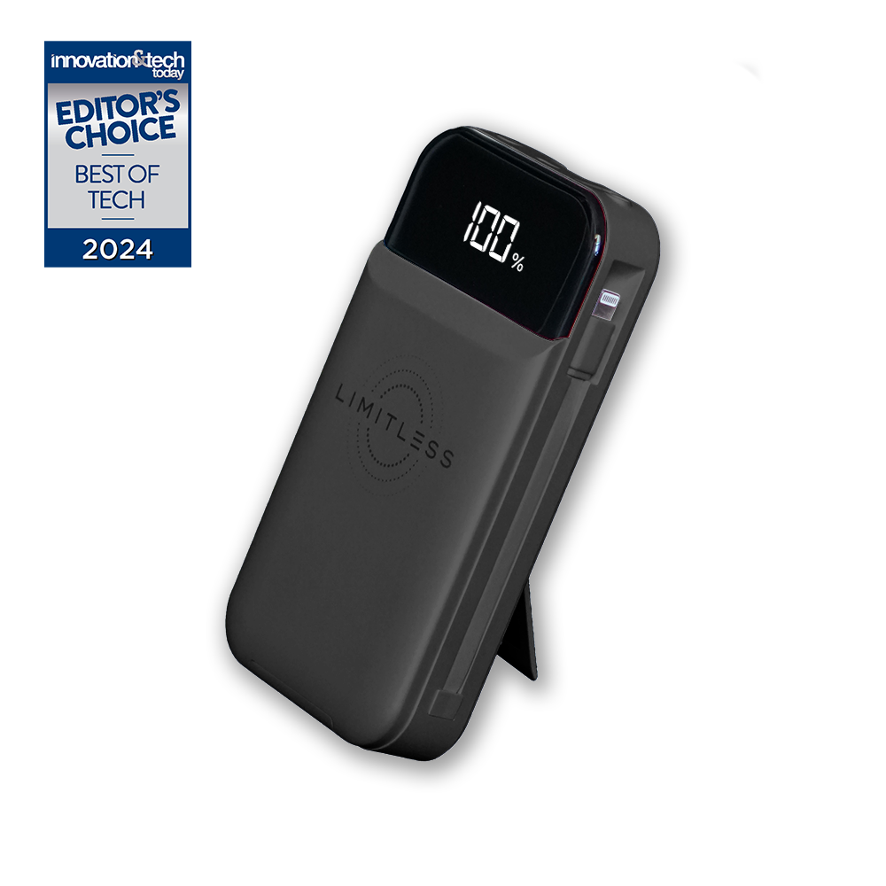 Ultimate Pro 15,000mAh Portable Power Bank With Wall Plug, Digital Dis ...