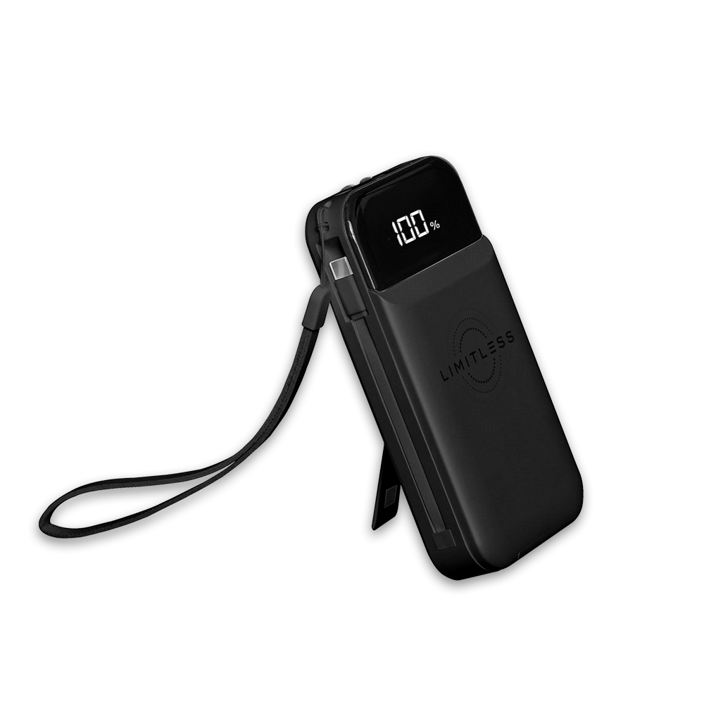 Ultimate Pro 15,000mAh Portable Power Bank With Wall Plug, Digital Dis ...