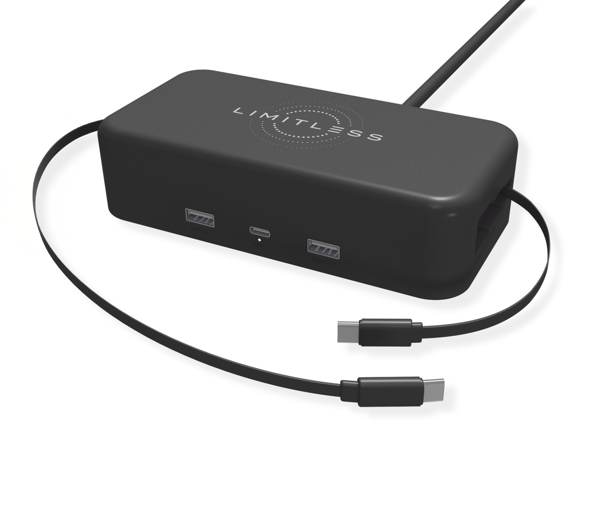Desktop Wireless Charger with Retractable Cables– Limitless Innovations