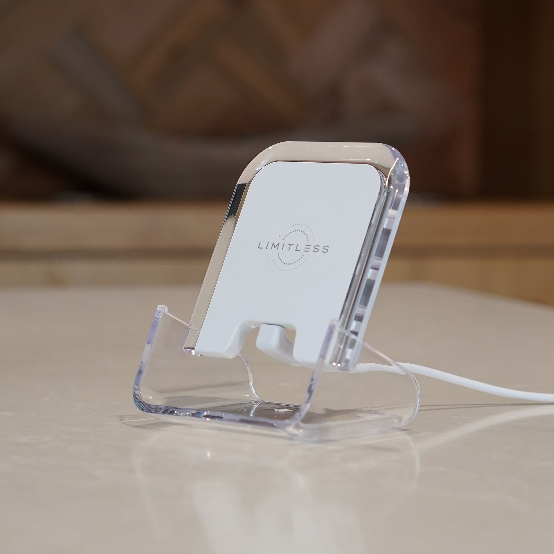 Acrylic Wireless Charging Pad and Phone Stand Base– Limitless Innovations