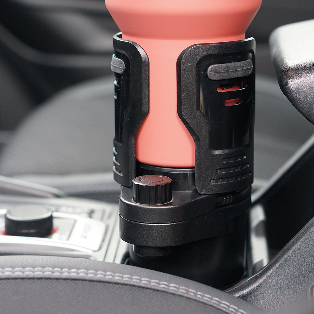 Dual CupStation Pro – 2-In-1 Expandable Cup Holder with 360° Rotating ...