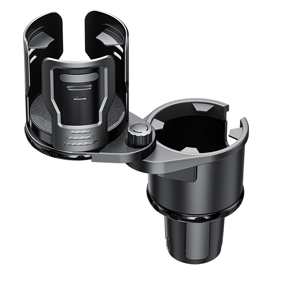 Dual CupStation Pro – 2-In-1 Expandable Cup Holder with 360° Rotating ...