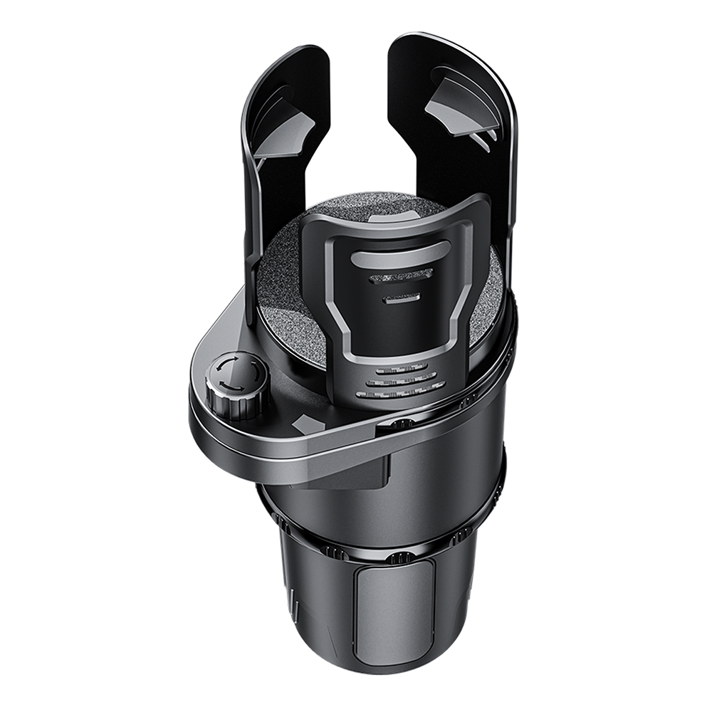 Dual CupStation Pro – 2-In-1 Expandable Cup Holder with 360° Rotating ...