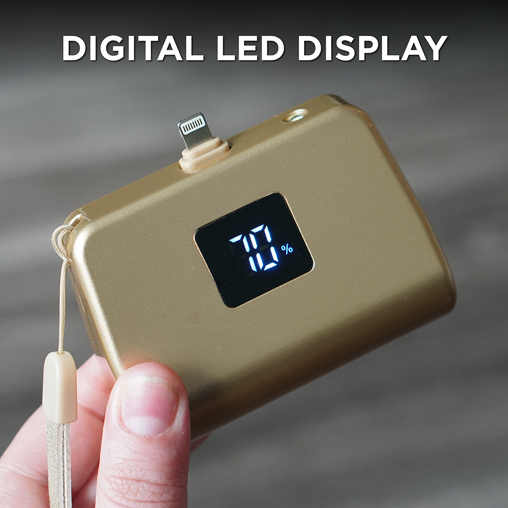 TotalBoost Mini Pro 5,000mAh Universal Power Bank With Interchangeable ...