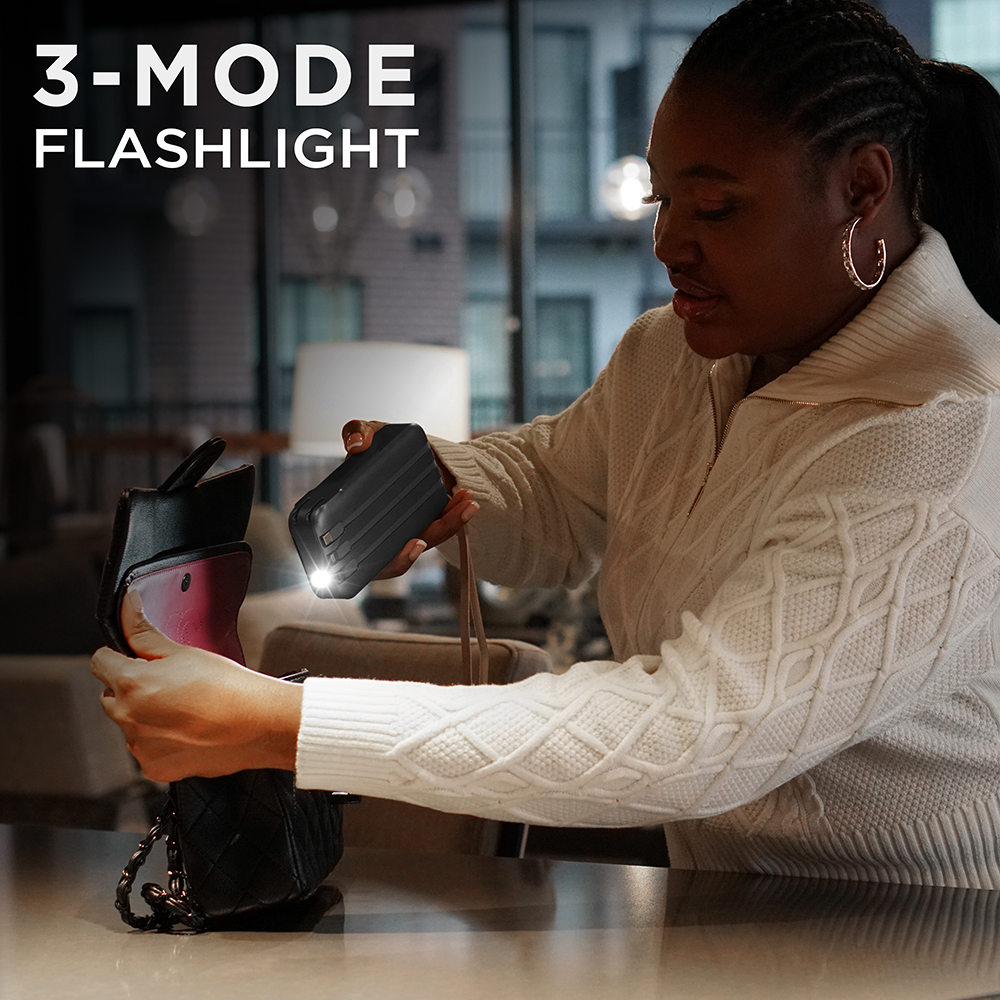 Ultimate 15,000mAh Portable Power Bank with Wall Plug, Digital Display ...