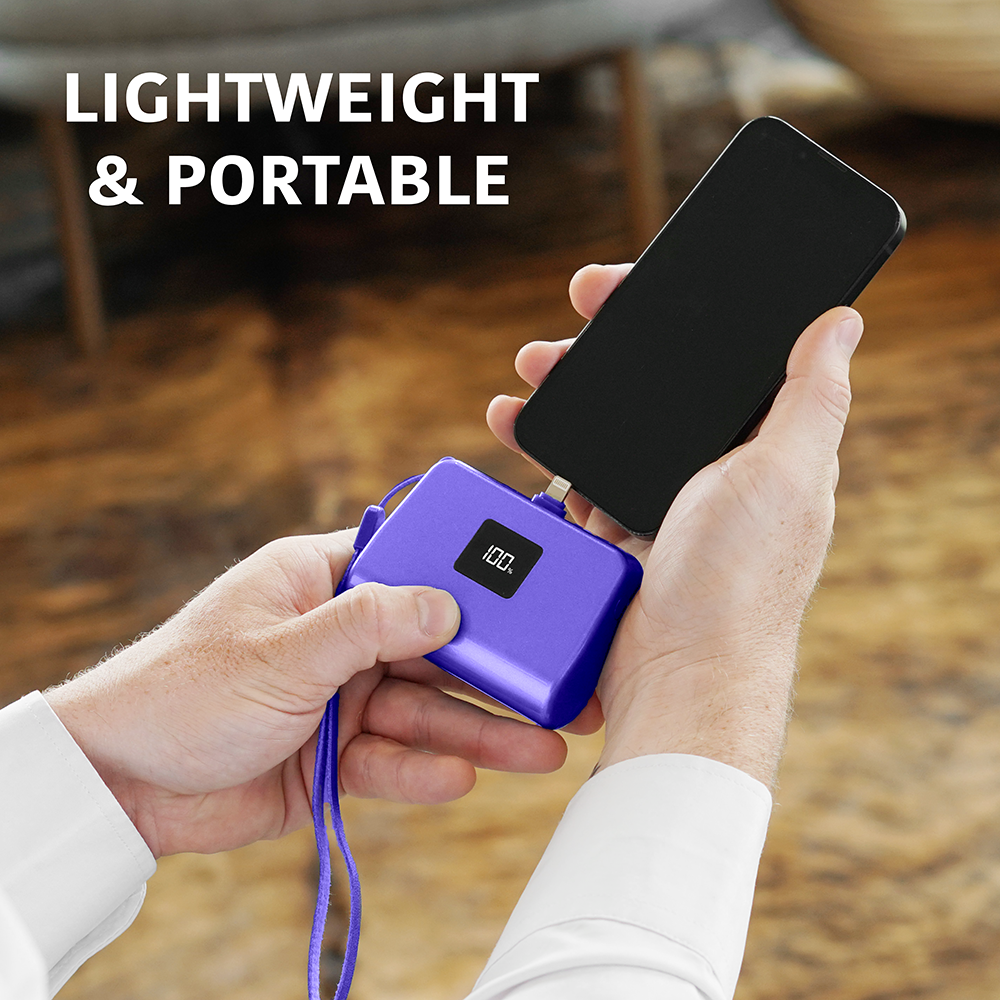 TotalBoost Mini Pro 5,000mAh Universal Power Bank With Interchangeable ...
