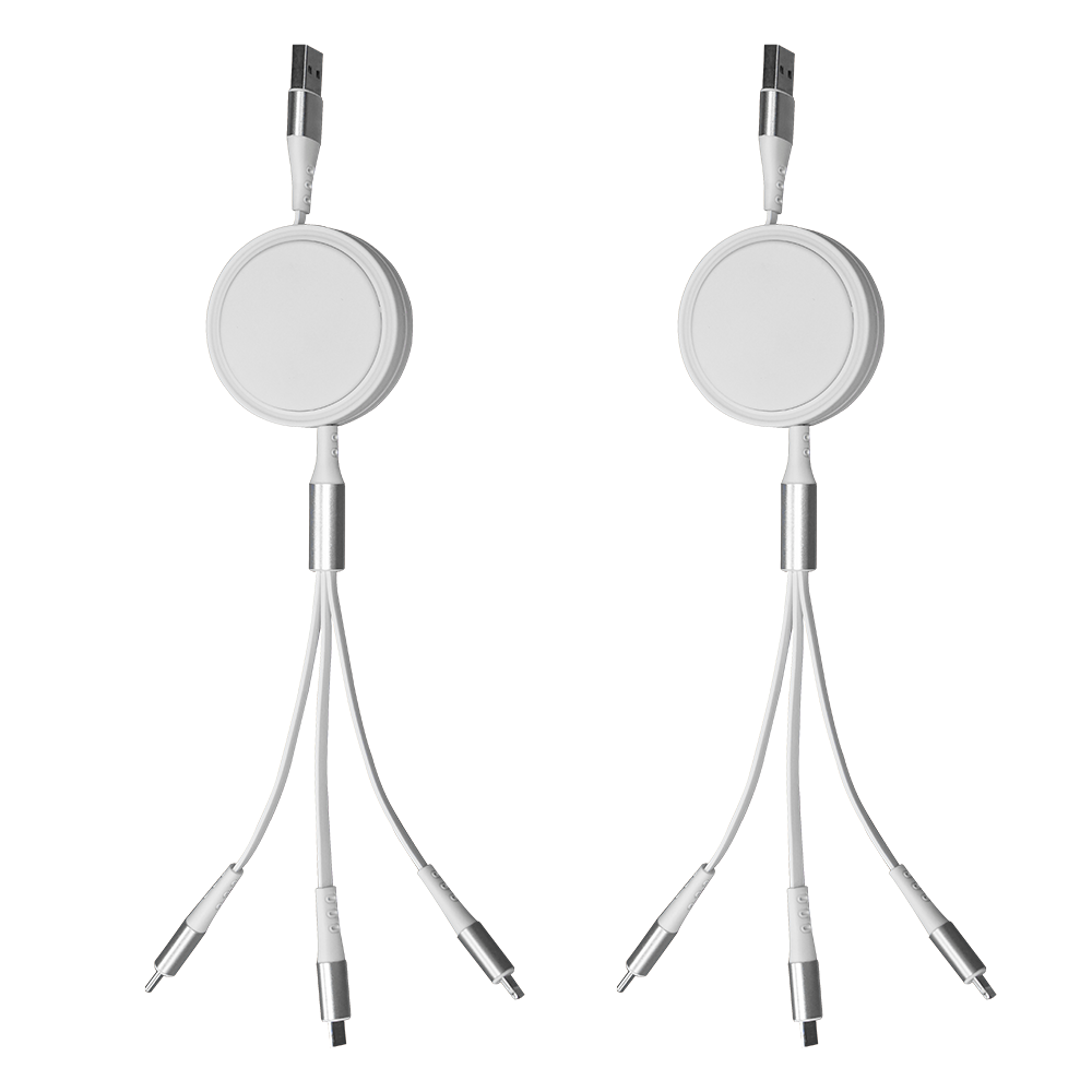 Limitless Retractable 3-in-1 USB Charging Cable (Set of 2)– Limitless ...