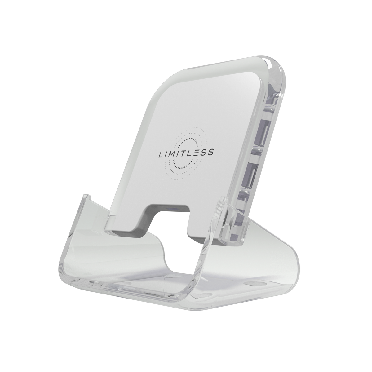 Acrylic Wireless Charging Pad and Phone Stand Base– Limitless Innovations