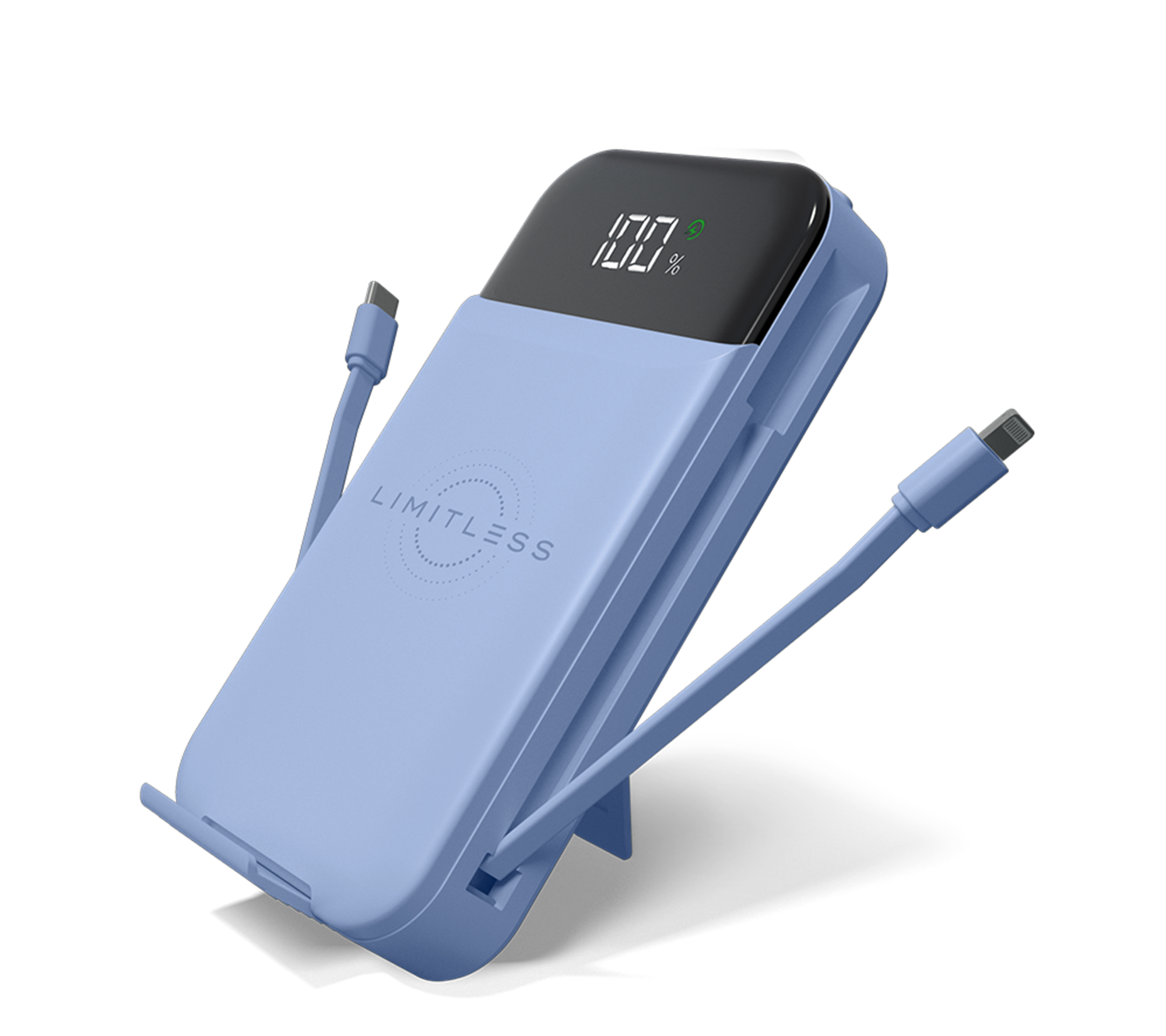 Ultimate Pro 15,000mAh Portable Power Bank With Wall Plug, Digital Dis ...