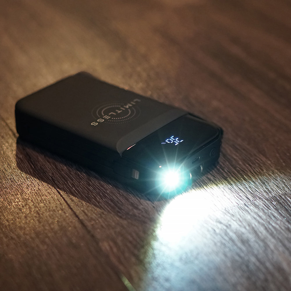 Ultimate Pro 15,000mAh Portable Power Bank With Wall Plug, Digital Dis ...