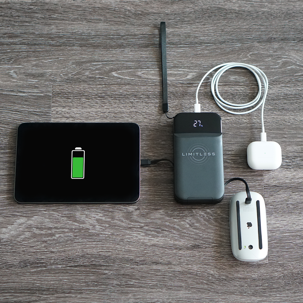 Ultimate Pro 15,000mAh Portable Power Bank With Wall Plug, Digital Dis ...