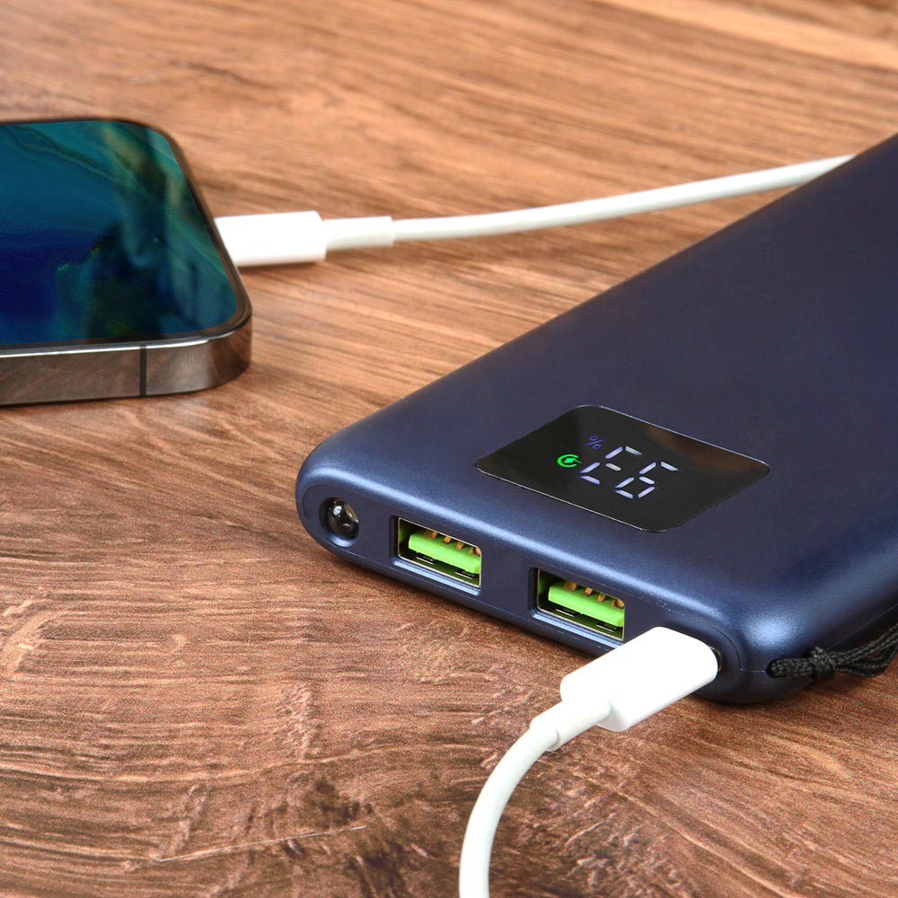 TotalBoost 10,000mAh Power Bank with USB and Type-C Quick Charging ...