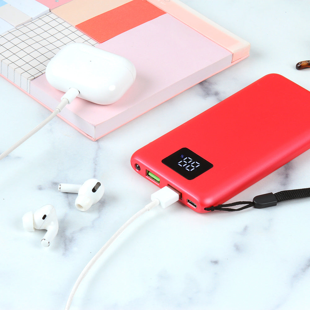 TotalBoost 10,000mAh Power Bank with USB and Type-C Quick Charging ...