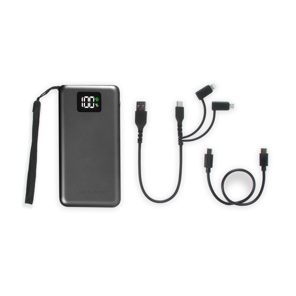 TotalBoost 10,000mAh Power Bank with USB and Type-C Quick Charging ...