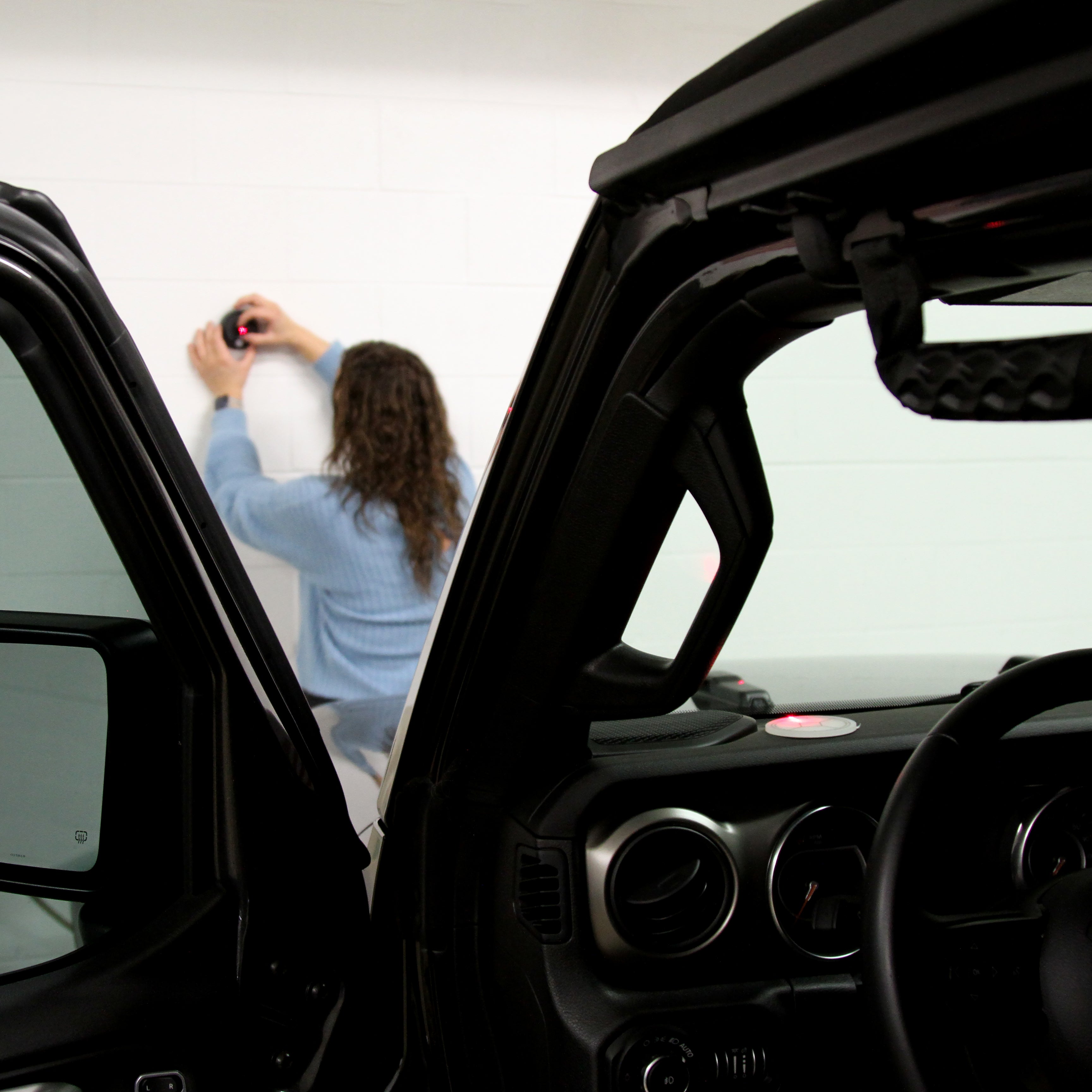 ParkPerfect Laser Parking Assistant, Battery Powered Guide System for ...