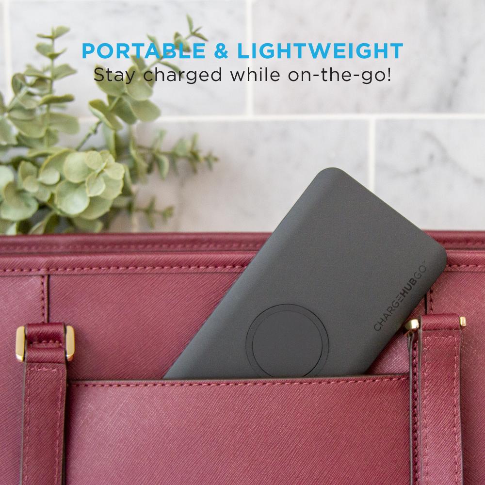 ChargeHubGO+ Power Bank with Wireless Charging Pad– Limitless Innovations