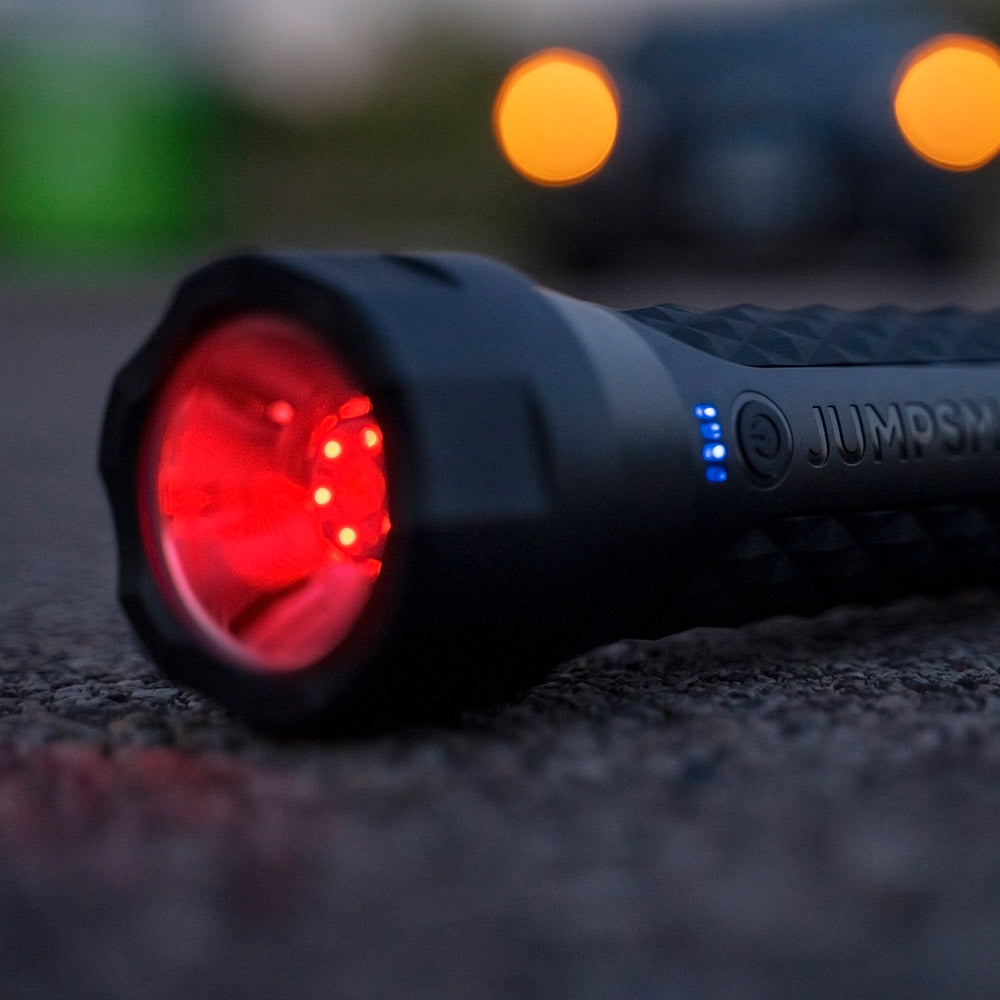 JumpSmart - 10-in-1 Portable Vehicle Jump Starter, Flashlight, Power B ...