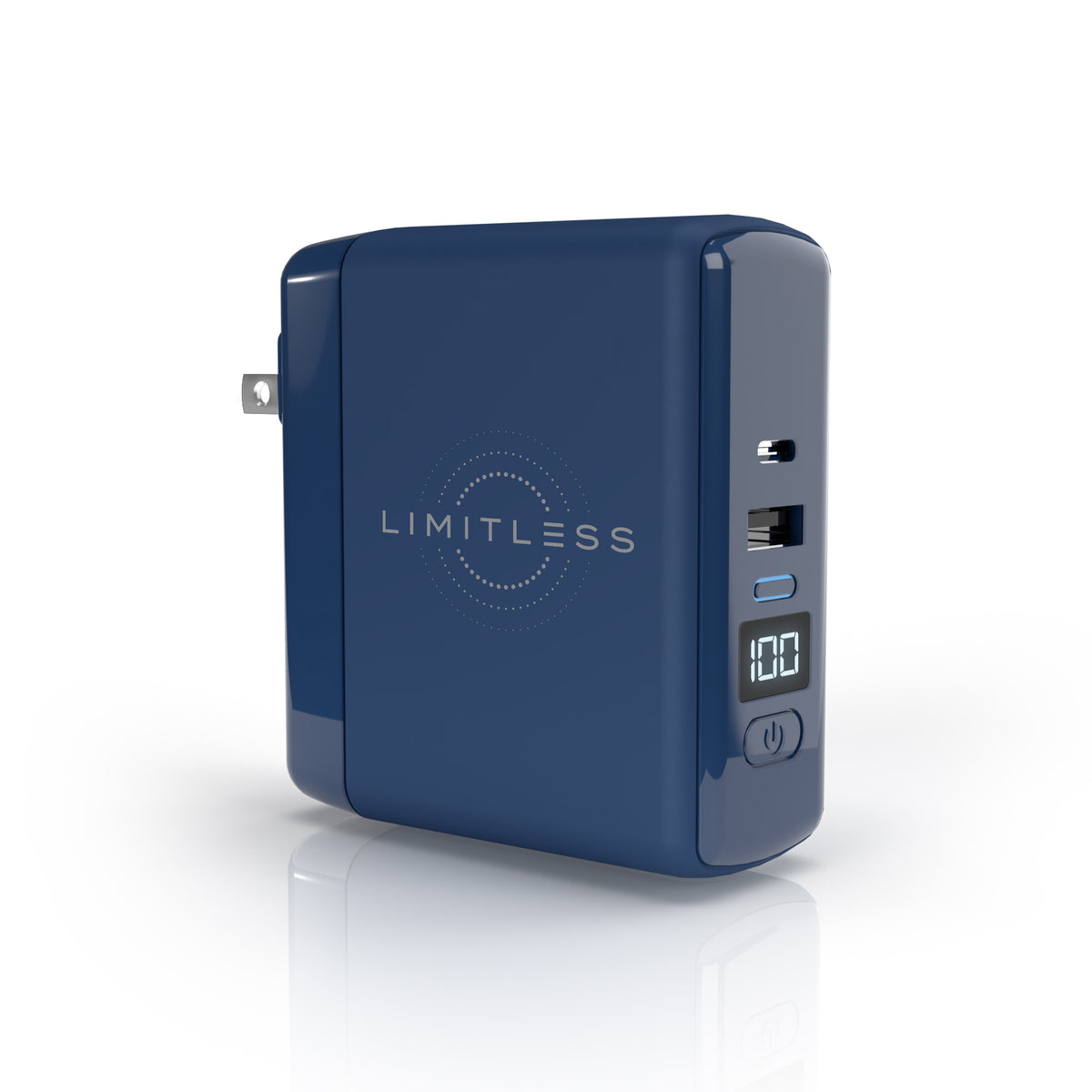 PowerPro Go - 3-In-1 Wall Charger and 10,000mAh Portable Power Bank wi ...