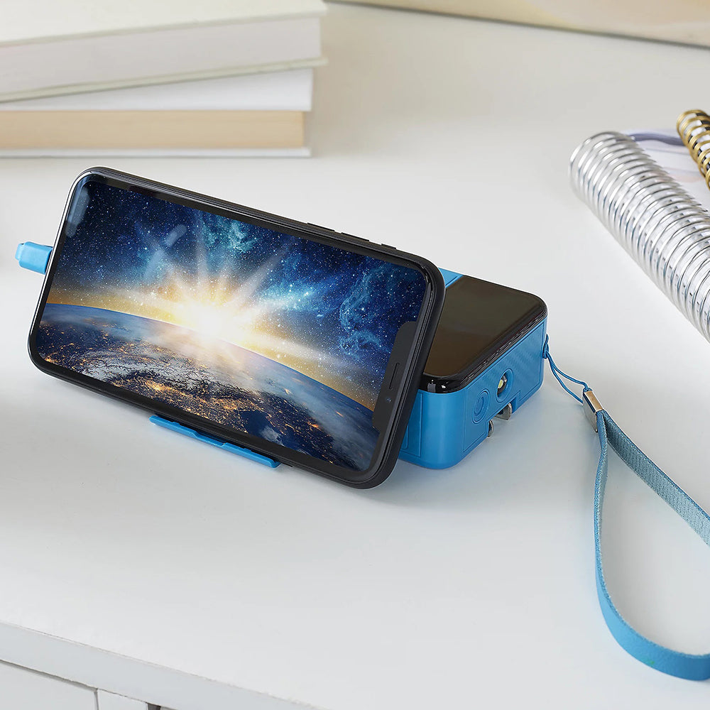 TotalCharge Portable Power Bank & Wall Charger with Built-In Charging ...